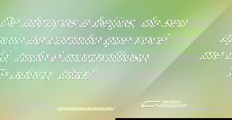 De abraços a beijos, do seu apoio ao car - Mundo das Mensagens