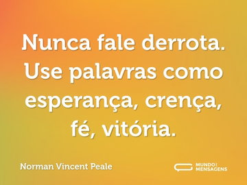 Frases de Derrota - Mundo das Mensagens