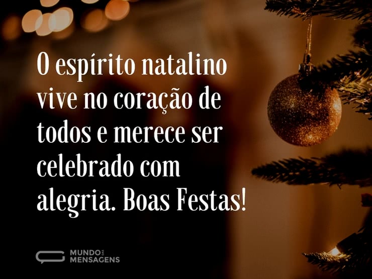 Uma Festa Memorável e o Espírito Natalino - Mundo das Mensagens